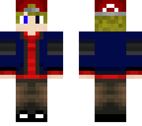 Pokemon Trainer Smile | Minecraft Skin