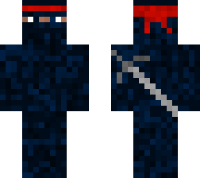 Stealth Ninja Blue | Minecraft Skin