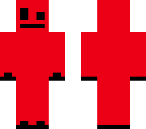 stickbot red | Minecraft Skin