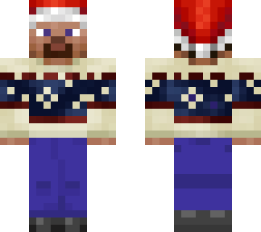 Updated Christmas Steve | Minecraft Skin
