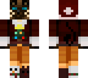 Antfrost Christmas skin re-make | Minecraft Skin