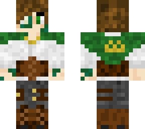 c!Moss ~ Golden SMP skin | Minecraft Skin