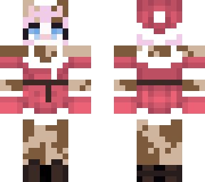 Calico OC Christmas | Minecraft Skin