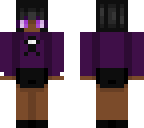 Cute Black girl | Minecraft Skin