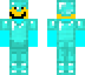 Diamond Smiley | Minecraft Skin