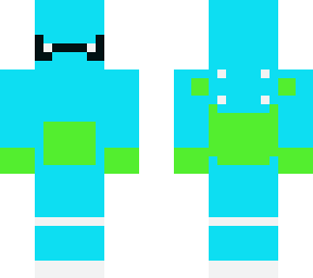 Inverted baymax | Minecraft Skin