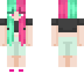 My first attempt at body shading ;-; | Minecraft Skin