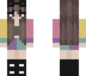 Pastel Color Block | Minecraft Skin