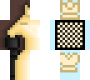 Pixel art chess | Minecraft Skin