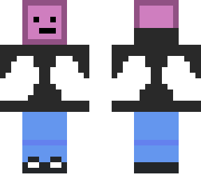 Purple Slime Minecraft Skin