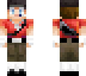 tf2 scout | Minecraft Skin