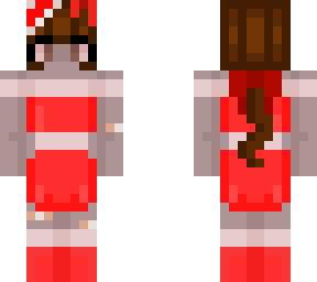 -A Kiss Under The Mistletoe- | Minecraft Skin