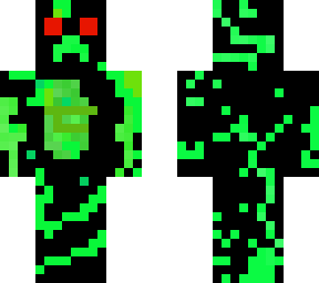 Nuclear Creeper | Minecraft Skin