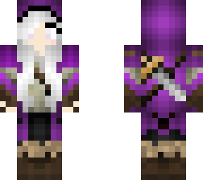Purple Adventurer | Minecraft Skin