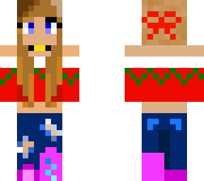 Santa's daughter | Minecraft Skin