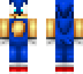 sonic 2 | Minecraft Skin