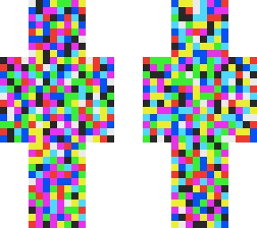 TV static | Minecraft Skin