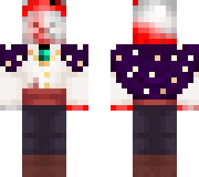 Warped Red (Cloak) | Minecraft Skin