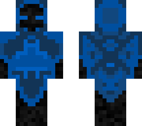 weird blue guy thing | Minecraft Skin
