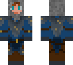blue knight | Minecraft Skin