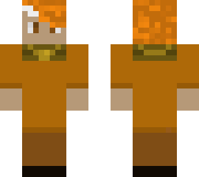 Fox shape shifter (human form) | Minecraft Skin
