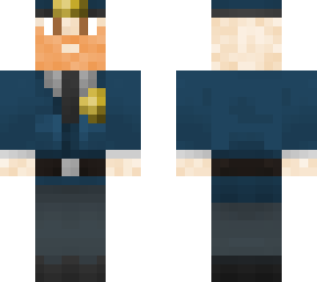 red beard cop | Minecraft Skin