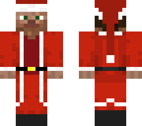 santa steve | Minecraft Skin