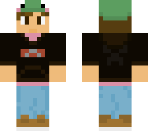 Yo mero pero con gorro de rana | Minecraft Skin