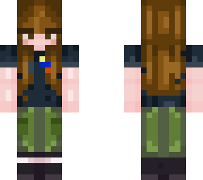 amazingmabel with out blond streaks | Minecraft Skin