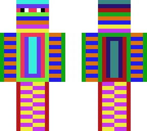 Colorful Skin | Minecraft Skin