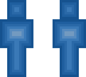 Dark Blue Fade | Minecraft Skin