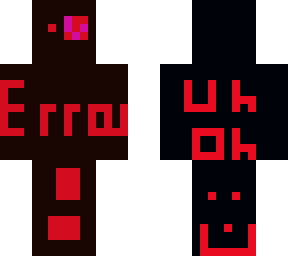 Error Skin | Minecraft Skin