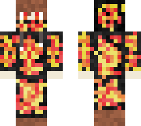 Fire Hoodie | Minecraft Skin