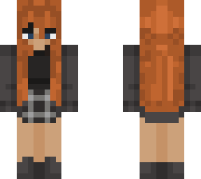 full ginger hair | Minecraft Skin