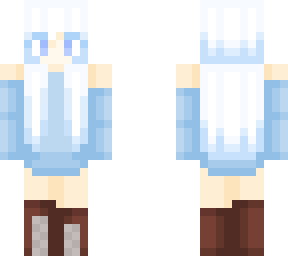 Ice Girl | Minecraft Skin