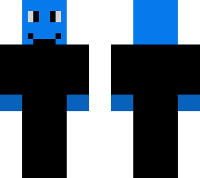 Intel Blue Man | Minecraft Skin