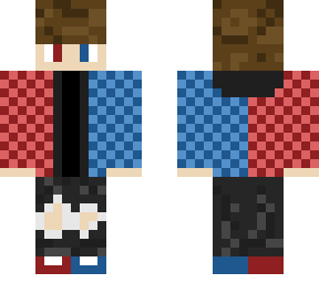 max_trans_ftm (blue and red) | Minecraft Skin