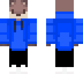 capucha azul | Minecraft Skins