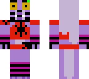Roxy-FNAF Security Breach | Minecraft Skin