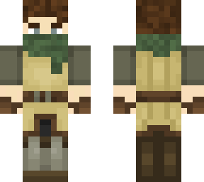 Rugged Wilderness explorer | Minecraft Skin