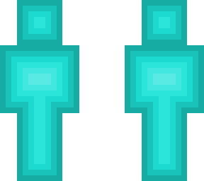 Teal Fade | Minecraft Skin