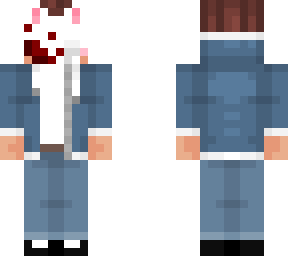 boy red mask | Minecraft Skins