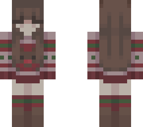 . *holly on your front door* . | Minecraft Skin