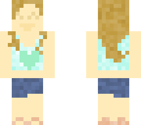 Beach girl | Minecraft Skin