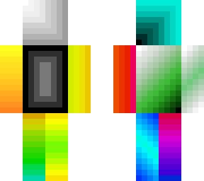 Colors blend together man | Minecraft Skin