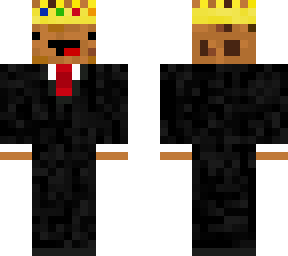 Cookie King Skin (remade) | Minecraft Skin