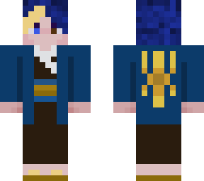 Corvus Suit [Kimono] | Minecraft Skin