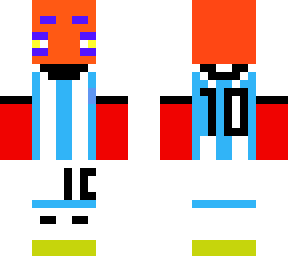 fartron jugador artgentina/hincha | Minecraft Skin