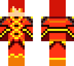Fire Prince | Minecraft Skin