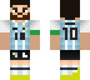 Messi Qatar 2022 | Minecraft Skin